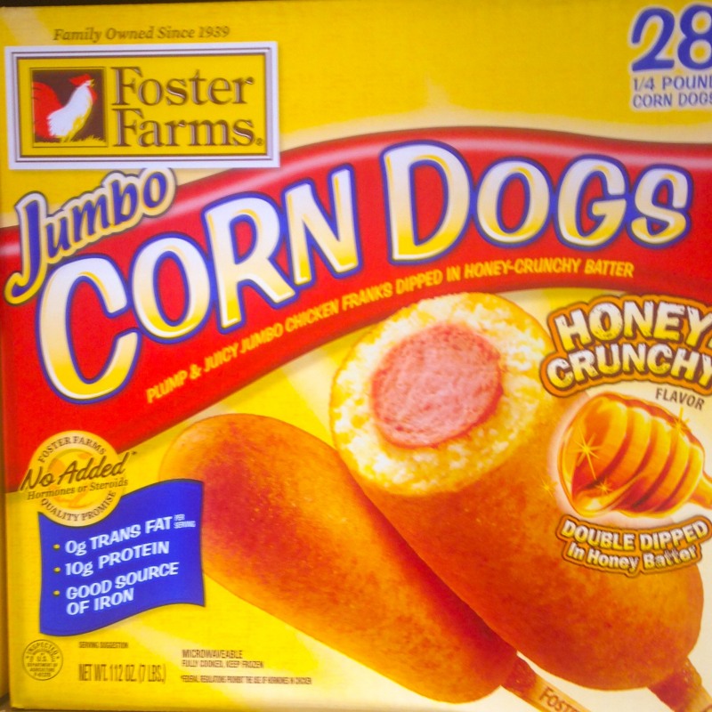 frozen corn dog