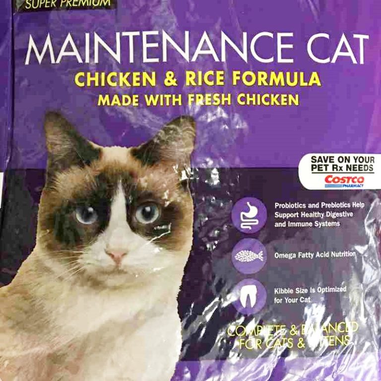 KS Super Premium Maintenance Chicken and Rice Cat Food 52296 (Copy ...