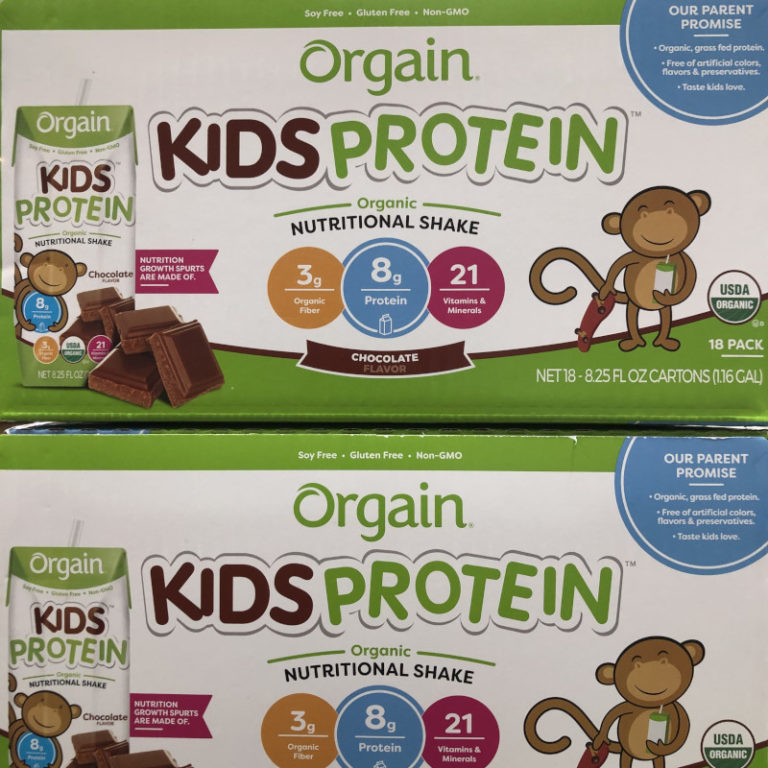 Orgain Organic Kids Nutrional Protein Shake 18ct/8.25oz 922010 - South ...