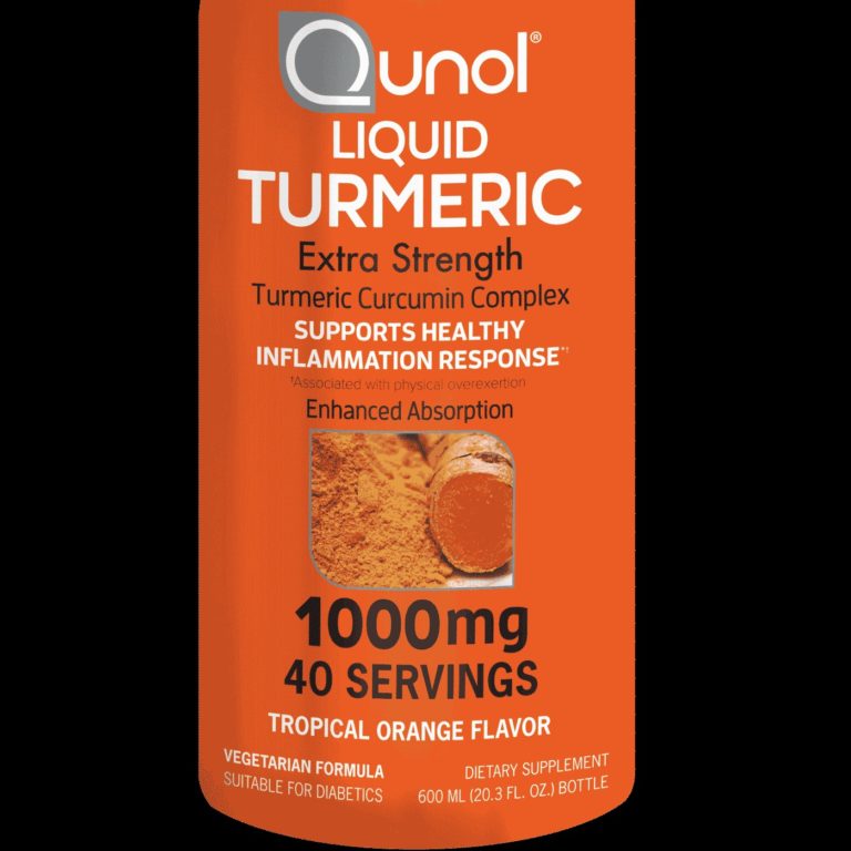 Qunol Liquid Turmeric 1000mg Tropical Orange 20oz 1209115 - South's Market